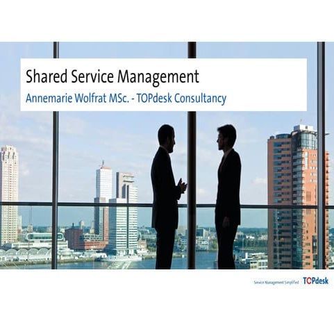 Characteristics of a Shared Services Center | PPTX