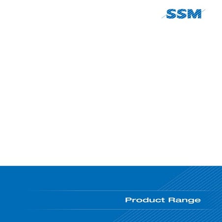 SSM Textile Winding Machine for different products | PDF