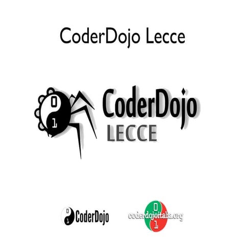 CoderDojo Mentori Lecce | PDF