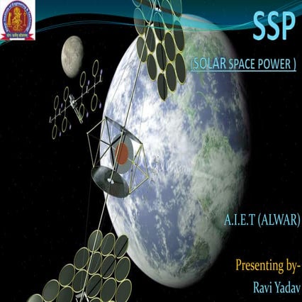 Lunar solar power system