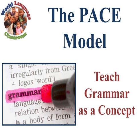 The PACE Model: Inductive Foreign Language Grammar Teaching # ...
