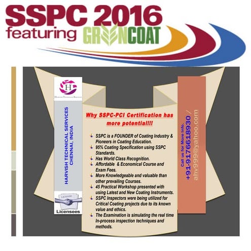 SSPC PCI Level 1, 2 & 3 Recognition | PPT