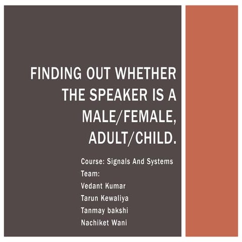 Gender Detection Using Matlab Pdf Technology And Computing