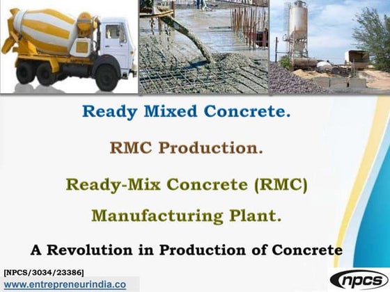 READY MIX CONCRETE | PPT