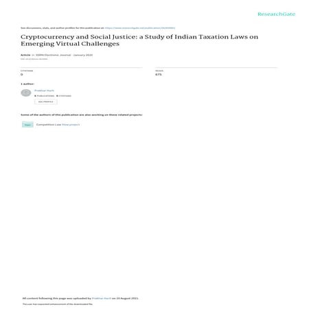 SSRN-id3615059.pdf | Currencies | Economy