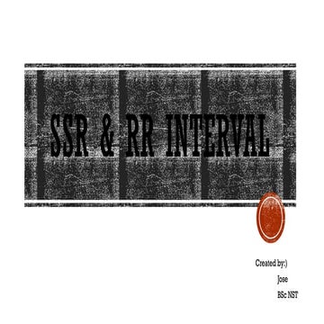 Understanding Sympathetic Skin Response (SSR) and RR Interval: A ...