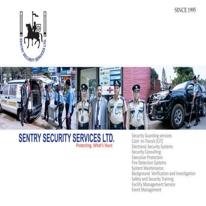 SENTRY SECURITY SERVICES LTD. | PPT