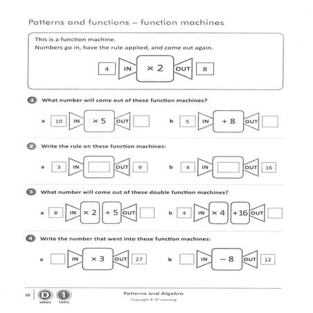 Homework 3 Week 1 Term 2 Patterns and Algebra | PDF