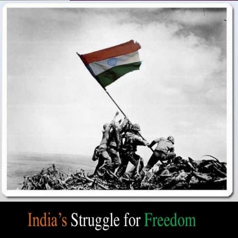 power point presentation on india's struggle for freedom | PPTX