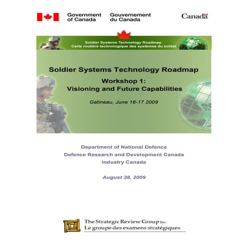 SSTRM - StrategicReviewGroup.ca - Workshop 1: Visioning and Future ...