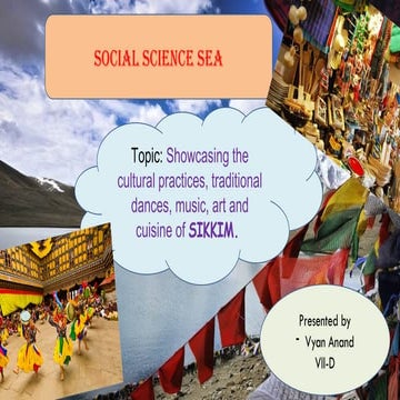 Sikkim Project File (presentation) | PPTX