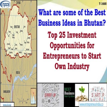 What are some of the Best Business Ideas in Bhutan? | PPTX