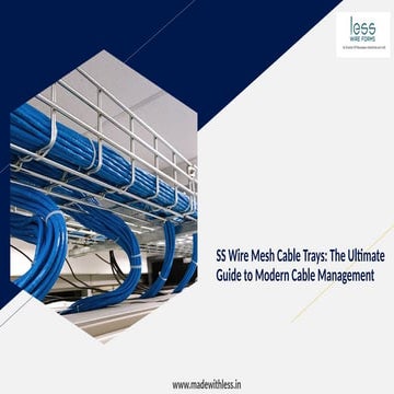 Cable Tray Installation 211215 | PPTX