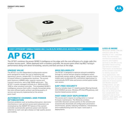 Aerohive AP370 802.11ac Wireless Access Point | PDF