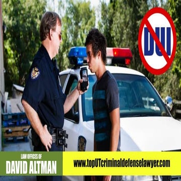 Stopped For A DUI? 10 Great Must-Know Tips - St. George DUI attorney ...