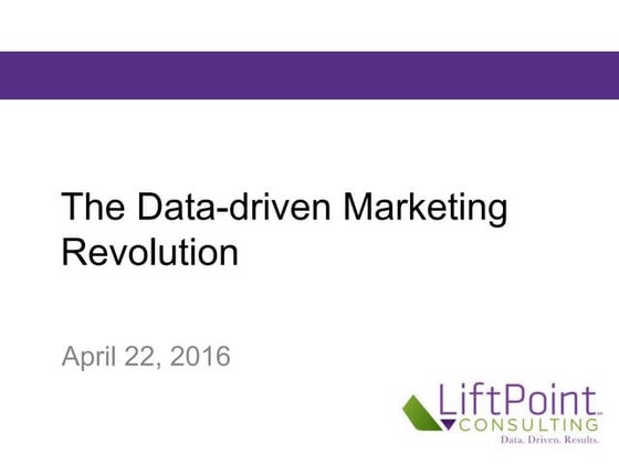 The Power of Data-Driven Marketing | PDF