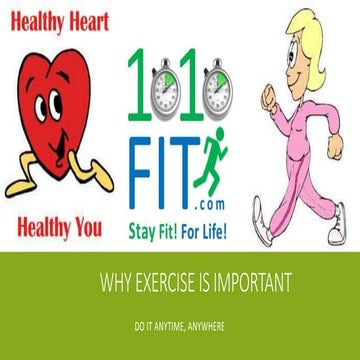 What is Exercise? Why is Exercise Important? | PPTX