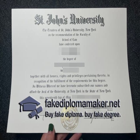 St. John's University diploma | PPT