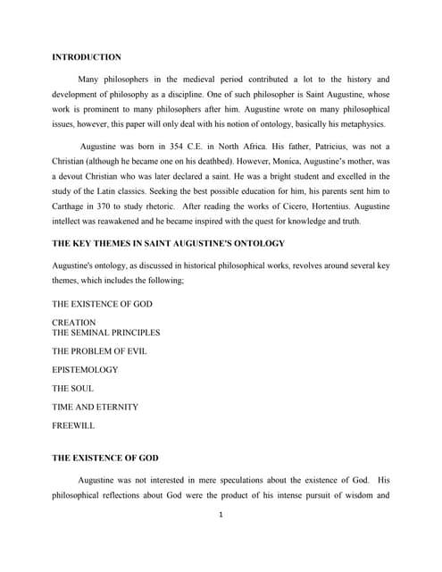 L8 ethics of thomas aquinas and augustine | PPTX