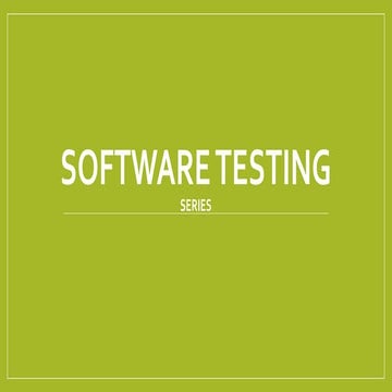 Software Testing Foundations Part 6 Intuitive And Experience Based