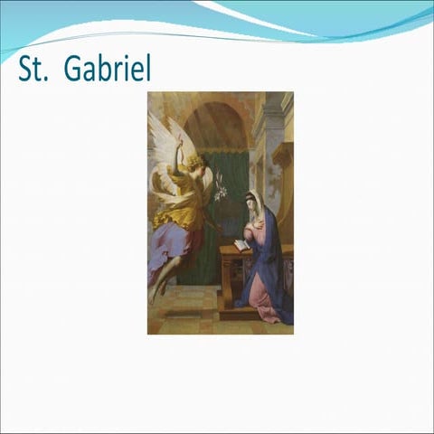 St. Gabriel | PPT