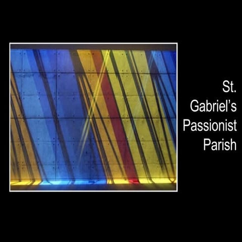 St Gabriel's Passionist Parish | PPT