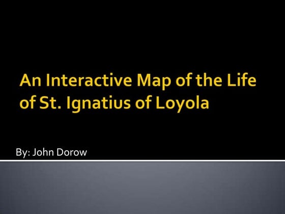 St. Ignatius of Loyola | PPT