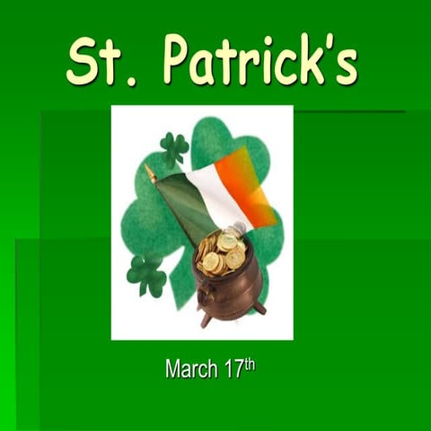 St. patrick's day | PPT
