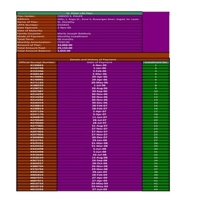 St. peter life plan | PDF