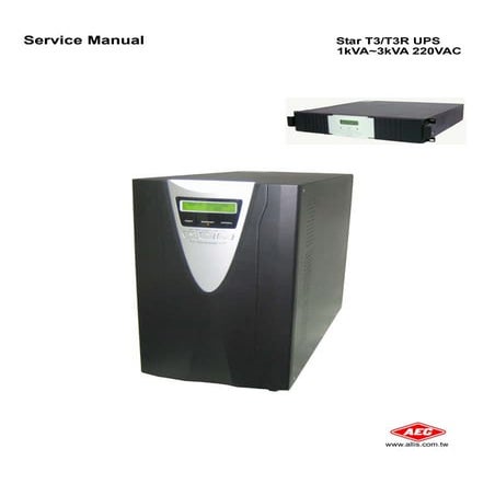St3 1k va-3kva-ups-service-manual | PDF