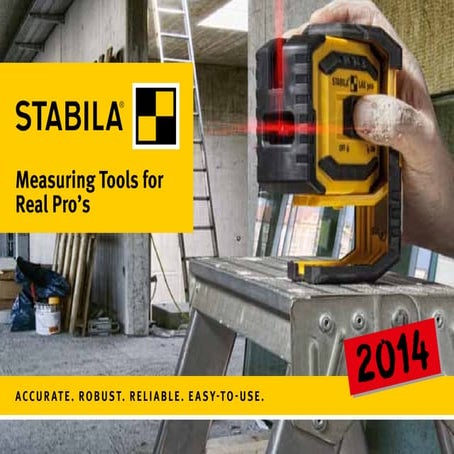 Stabila CATALOG - קטלוג סטבילה | PDF