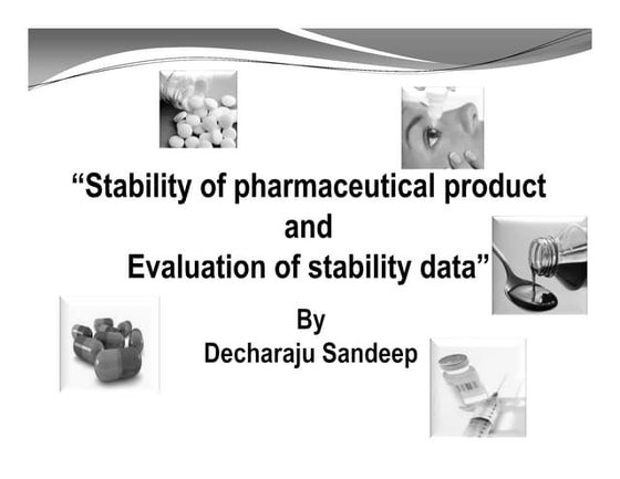 Evaluation for stability data q1 e | PPT