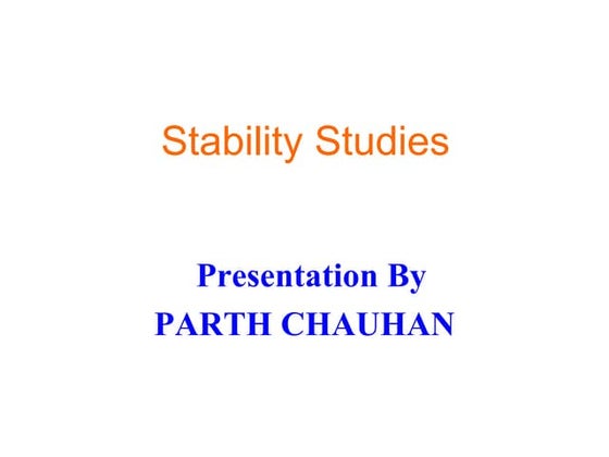 Bracketing and Matrixing Methods for Stability analysis | PPTX ...