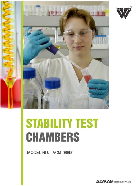 Thermolab Stability Chamber | PDF