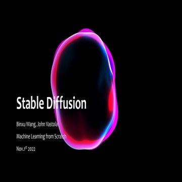 stable_diffusion_a_tutorial, How stable_diffusion works, build stable_diffusion from scratch | PDF