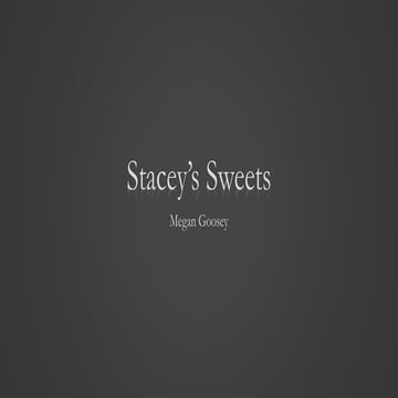 Stacey’s sweets mock up presentation | PPT
