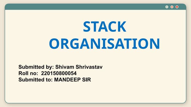 stack.pptx stack overflow in computer organisations | PPTX ... stack.pptx stack overflow in computer organisations | PPTX ...