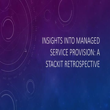 stackconf 2024 | Insights into Managed Service Provision A STACKIT ...