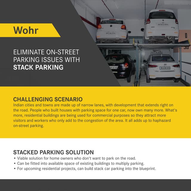 ELIMINATE ON-STREET PARKING ISSUES WITH STACK PARKING | PDF