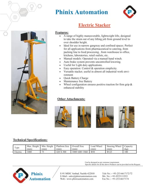 MHE NEXT Man Cage , Man lift forklift platform | PDF