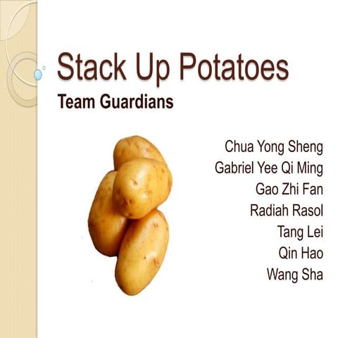 Stack Up Potatoes Week 1 Final | PPTX
