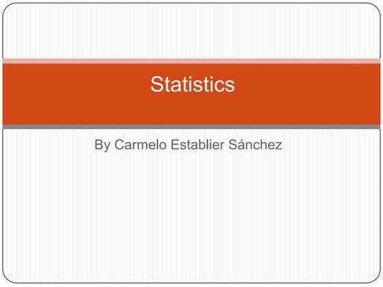 Unit I Statistical Parameter Estimationpptx Physics Science