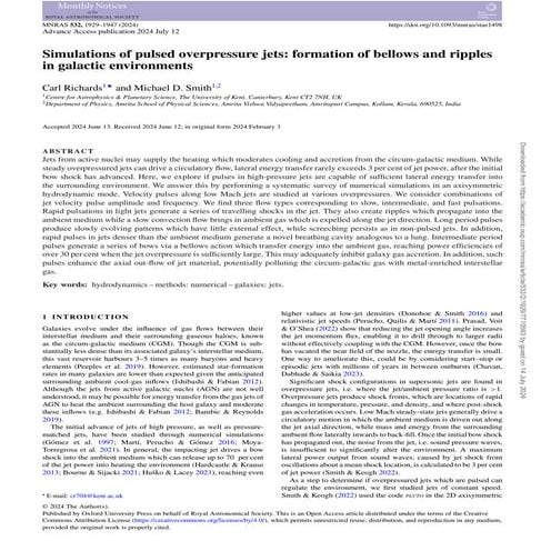Shock diamonds in an underexpanded jet | PDF