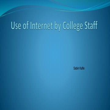 Staff use-of-internet | PPT