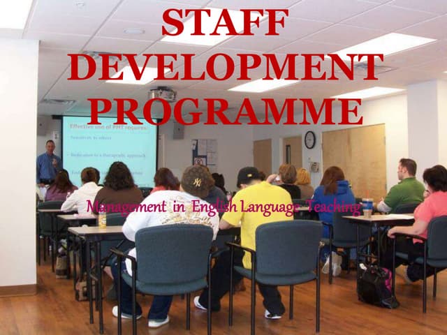 STAFF DEVELOPMENT IN NURSING | PPTX