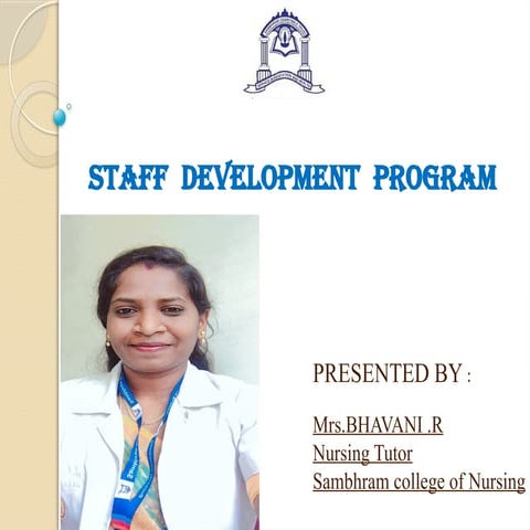 STAFF DEVELOPMENT PROGRAM.vsdjavidgwaiguigfuige | PPSX