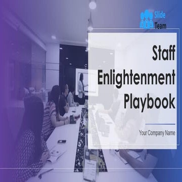 Staff Enlightenment Playbook Powerpoint Presentation Slides | PDF