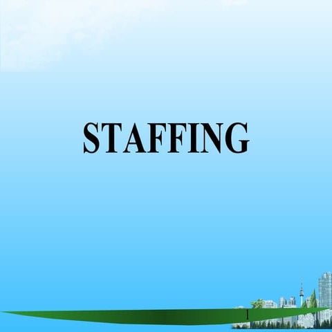 Staffing | PPT