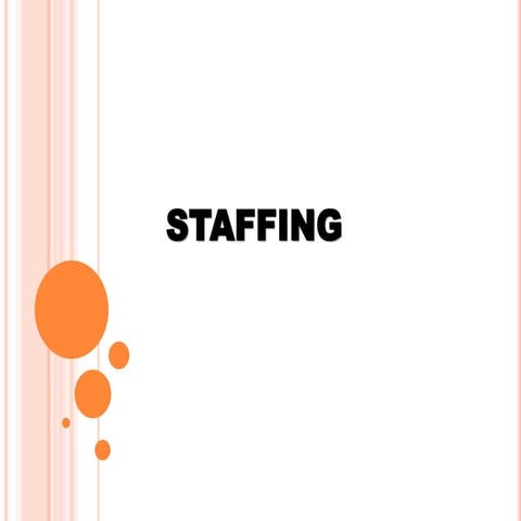 Staffing | PPTX