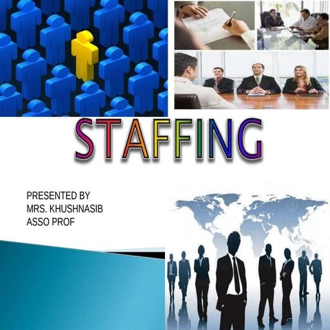 Staffing - Management | PPTX